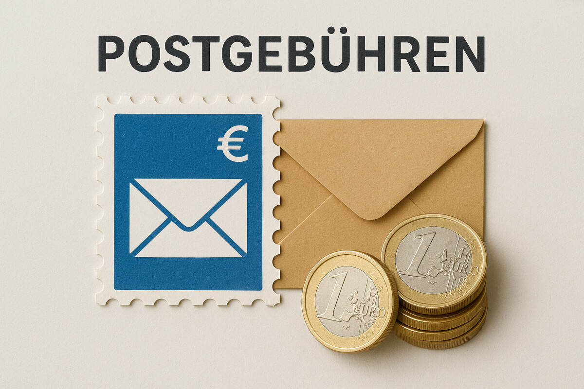 Postgebühren 2025: Porto für Briefe in Deutschland